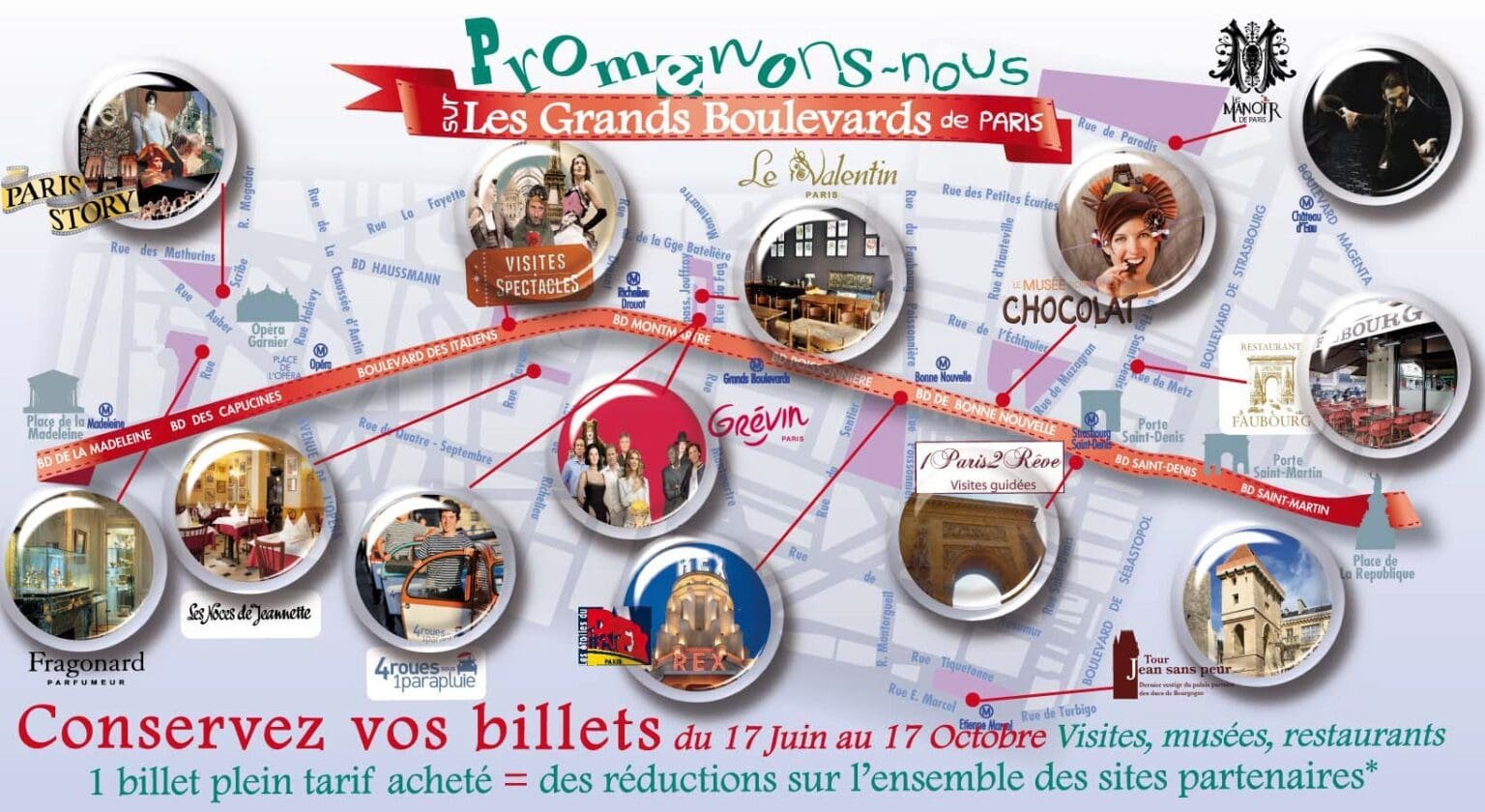Que voir, que faire sur les Grands Boulevards à Paris