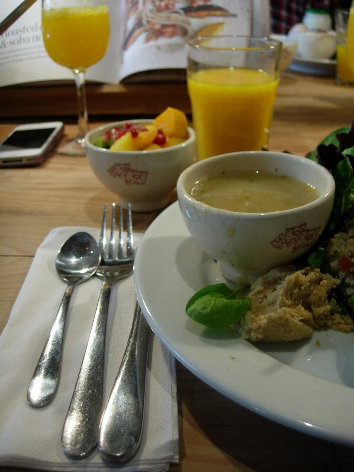 Bruncher au Pain Quotidien