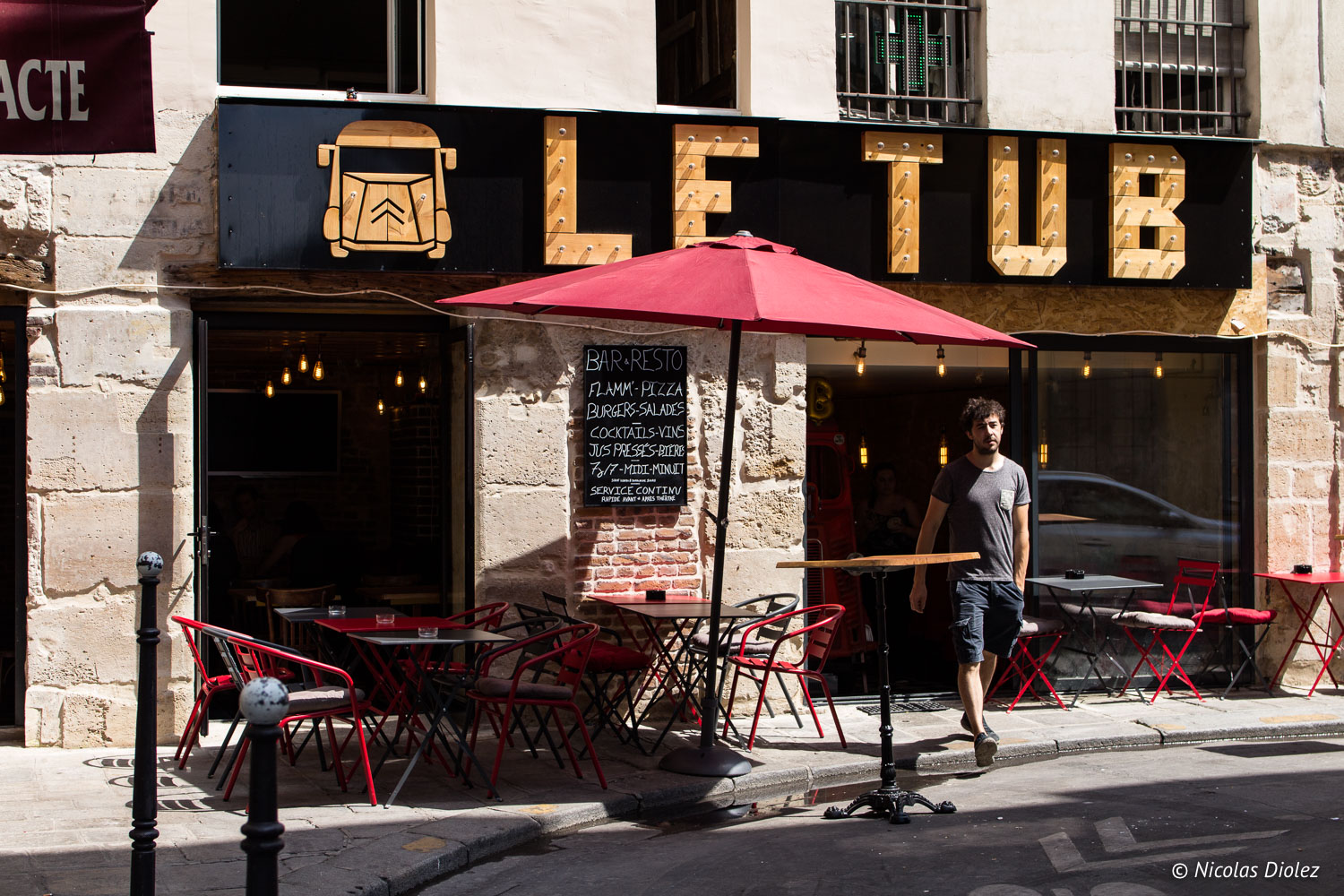 Le Tub, food truck transformé en restaurant
